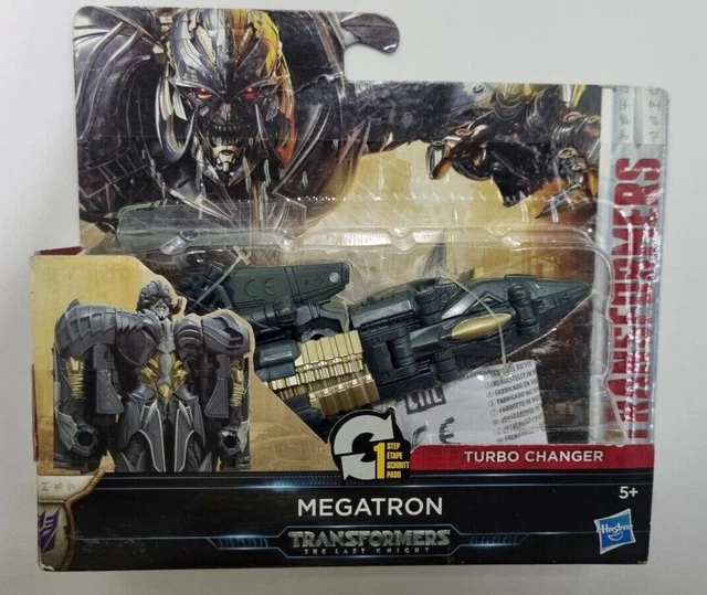 TRANSFORMERS MEGATRON FIGURE 1 step Turbo Changer The Last Knight ...