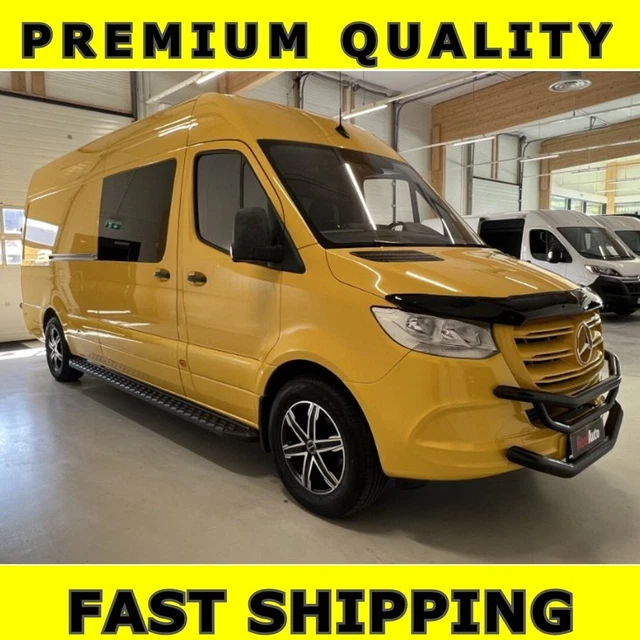 MERCEDES SPRINTER 2018+BONNET Wind Deflector Guard Protector Bonnet Bra ...