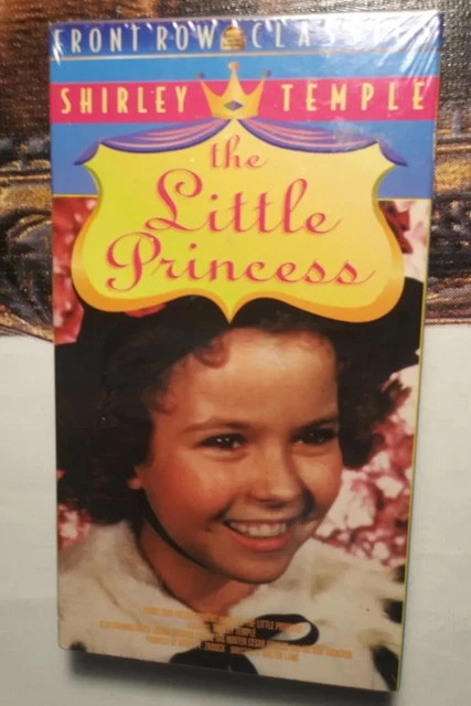 VHS TAPE. - The Little Princess - Shirley Temple Sealed Front Row ...