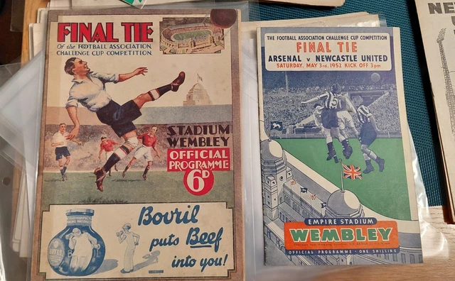 LARGE INHERITED COLLECTION Of Football Programmes, 60 % Are Newcastle ...