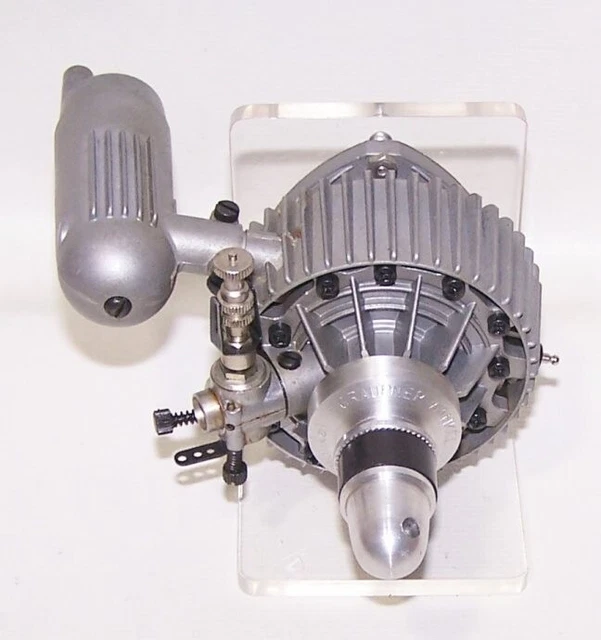 EXCELENTE GRAUPNER/O.S. MOTOR de avión modelo R/C rotativo Wankel .30 ...