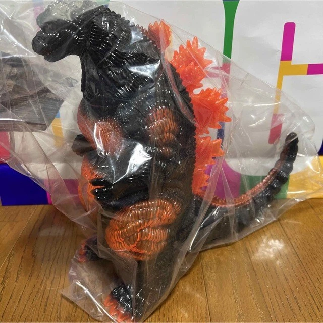GIANT GODZILLA (GODZILLA VS Destoroyah) (Clear Orange) Death Goji £ ...