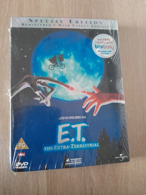 E.T. THE EXTRA-TERRESTRIAL Special Edition, DVD 2 Disc Set Brand New ...