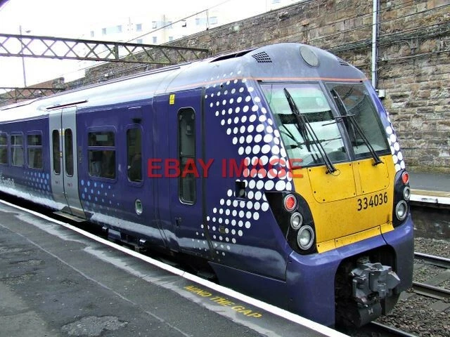 PHOTO SCOTRAIL Class 334 Train No 334036 At High Street Railway Station ...