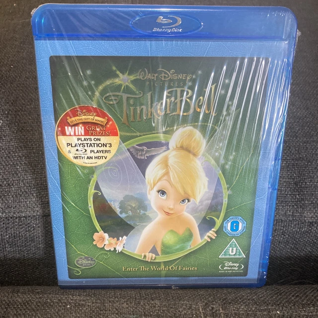 TINKER BELL [BLU-RAY] SEALED Walt Disney Peter Pan Fairy Fairies £8.65 ...