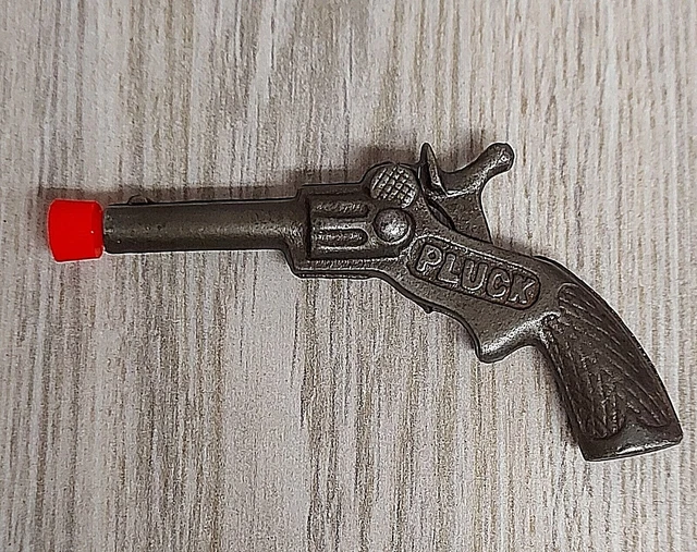 ANTIQUE J&E STEVENS USA Mini Toy Gun Pistol Single Action Revolver ...