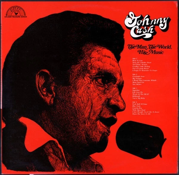JOHNNY CASH - The Man, The World, His Music (2xLP, Comp) EUR 20,59 ...