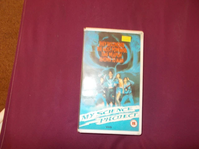 MY SCIENCE PROJECT VERY RARE VINTAGE VHS VIDEO Embossed box £17.95 ...