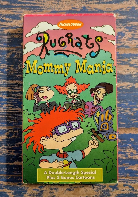 NICKELODEON RUGRATS - Mommy Mania (1998 Orange VHS) Vintage 90s ...