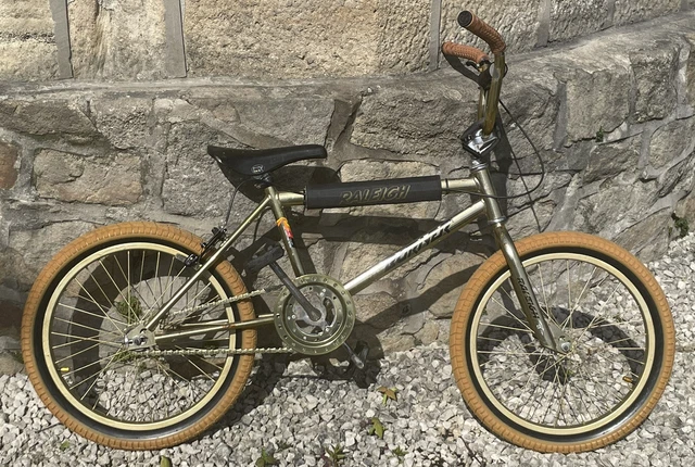 RALEIGH MK2 CHROME Burner Complete Decal Kit - New - Old School BMX £25 ...