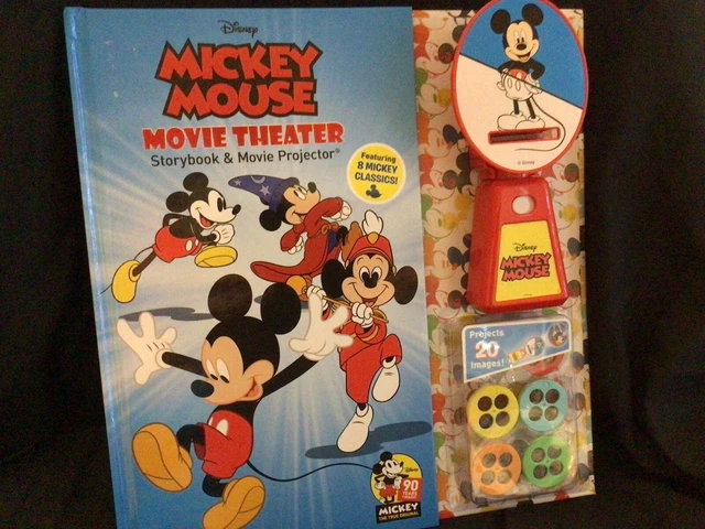 DISNEY MICKEY MOUSE Movie Theater Storybook & Projector New £13.58 ...