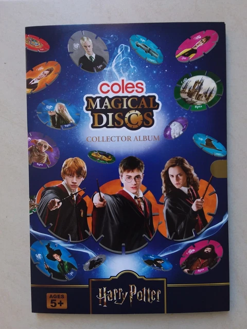 COLES 2025 HARRY Potter Magical Discs Collector Case-Free Post $18.90 ...