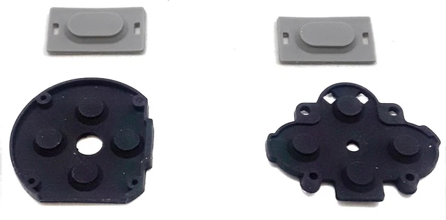 CONDUCTIVE RUBBER BUTTON Switch L R ABXY Buttons Kit For the PSP1000 £ ...