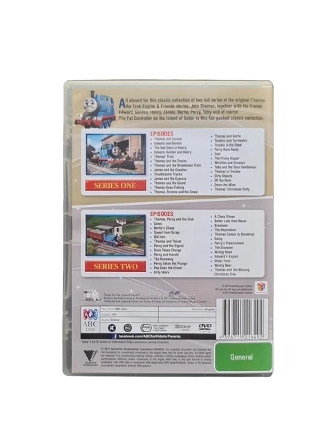 THOMAS & FRIENDS Collection DVD Series One 1 & Two 2 (Thomas The Tank ...