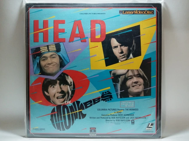 HEAD: THE MONKEES 1968/86 Laserdisc VG++ $14.99 - PicClick