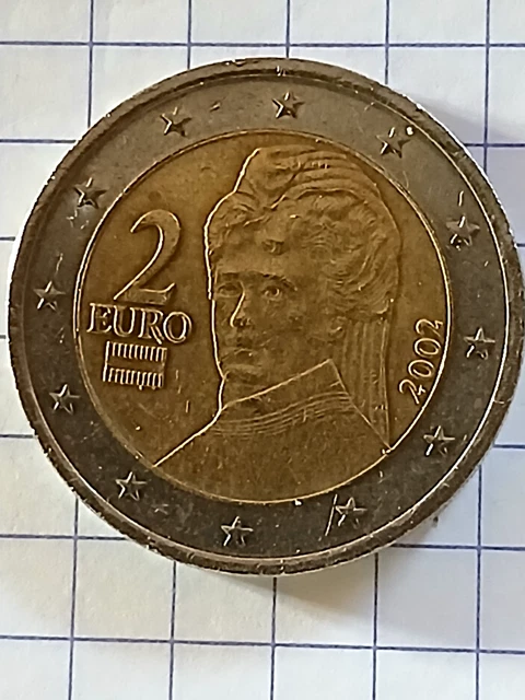 Piece 2 Euros 2002 Autriche