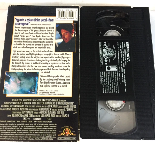 SUPERNOVA JAMES SPADER VHS Tape - Ships with Tracking £7.94 - PicClick UK