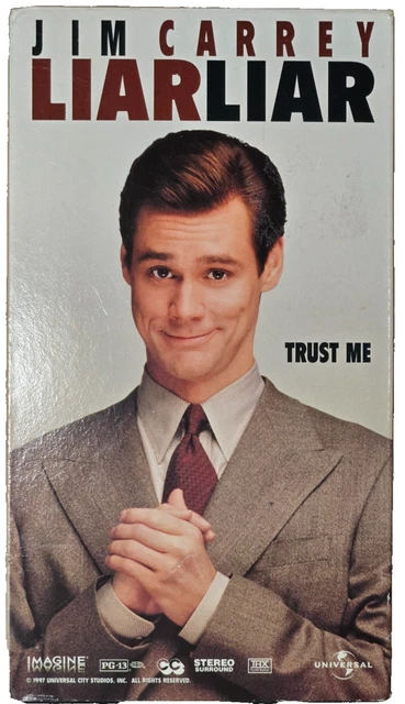 LIAR LIAR STARING Jim Carrey Maura Tierney Universal City Studios 1997 ...