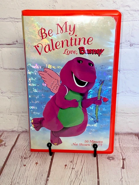 BE MY VALENTINE Love, Barney VHS Barney Home Video 2000 NR 50 minutes £ ...