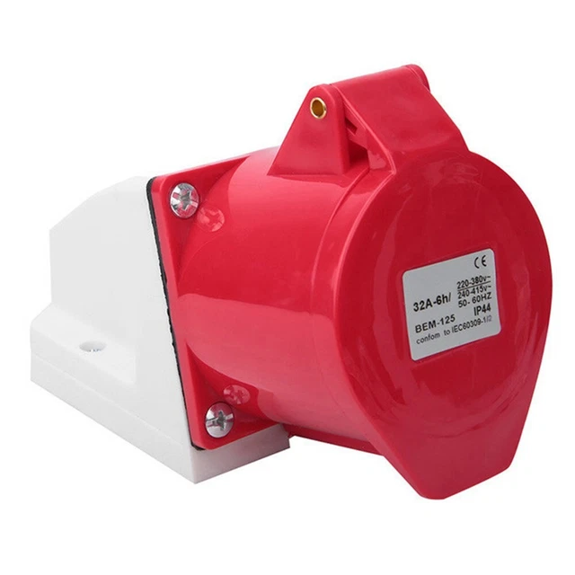 240~415V INDUSTRIAL PLUG And Socket 5core 5P 16A Electrical Connector ...