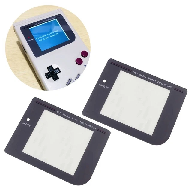 GAMING GLASS SCREEN Lens Cover Screen Lens Protector for Gameboy Game ...