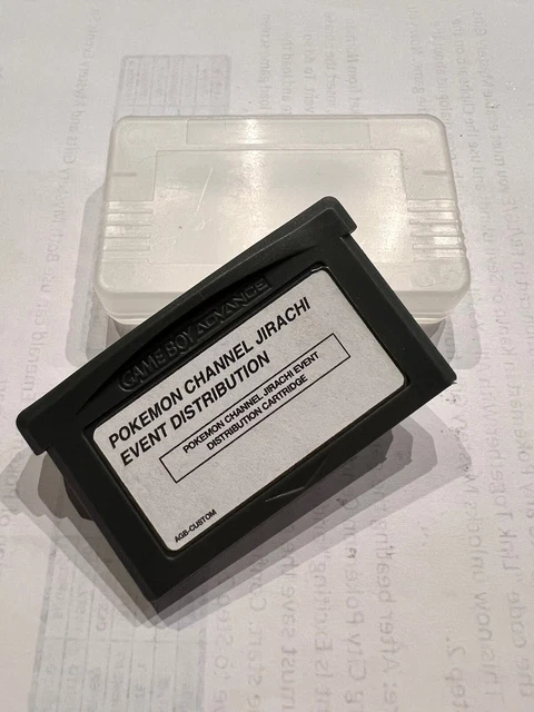 POKEMON CHANNEL JIRACHI Event Distribution Cart FireRed LeafGreen ...