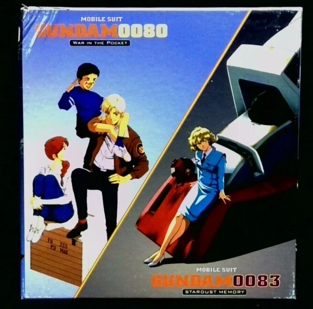 MOBILE SUIT GUNDAM 0080 0083 Subtitled 6 VHS Box Set £83.72 - PicClick UK