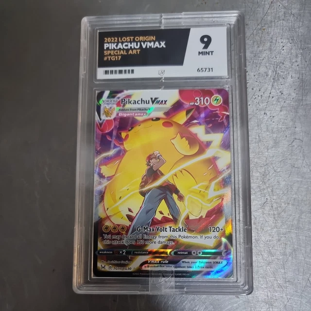 POKEMON TCG PIKACHU vmax lost origins special art TG17 Mint 9 EUR 126 ...