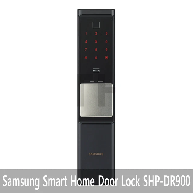 SAMSUNG SHP-DR900 PUSH & Pull Premium High Security Smart Home Wifi Door Lock EUR 591,23 ...