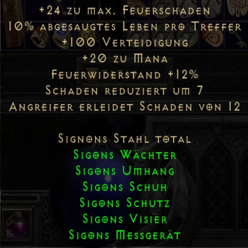 DIABLO 2 RESURRECTED Pc Ps4 Ps5 - FULL Sigons Set | softcore - D2R EUR ...