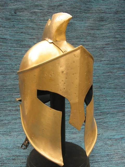 MEDIEVAL SPARTAN KING 300 Helmet Greek Armour Warrior Costume £58.19 ...