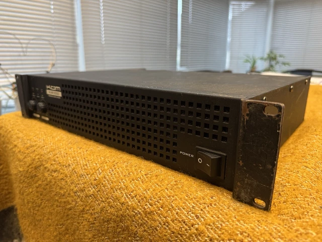 KAM KXR1000 STEREO Power Amplifier Black, I/O 250V £42.32 - PicClick UK