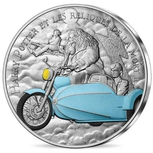 WIZARDING WORLD OFFICIALLY License Harry Potter France Euro 10 Silver ...