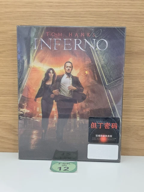 INFERNO HDZETA SILVER Lenticular-Fullslip B - 2 Disc Blu-ray SteelBook ...