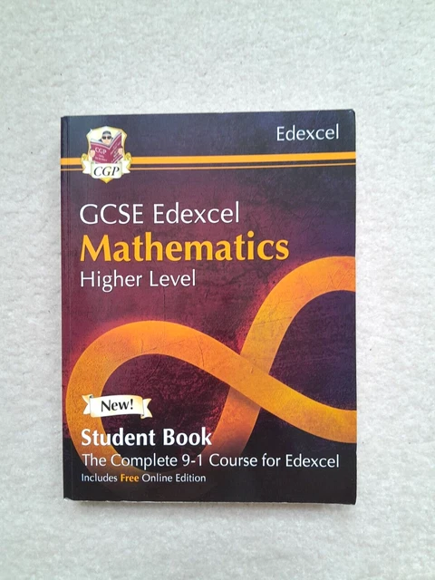CGP GCSE EDEXCEL Mathematics Higher Level Student Book. Complete 9 - 1 ...
