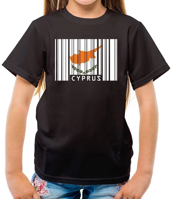 CHYPRE CODE-BARRES DRAPEAU - Enfants - Cypriot République Drapeaux ...