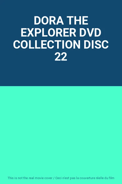 DORA THE EXPLORER Dvd Collection Disc 22 £65.80 - PicClick UK