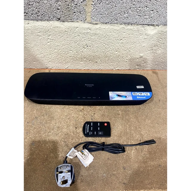 PANASONIC SC-HTB208 SOUNDBAR Wireless Bluetooth HDMI (ARC) with Remote ...