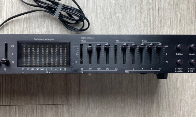 AUDIOSOURCE EQ EIGHT II, Graphic Equalizer & Spectrum Analyzer Tested ...