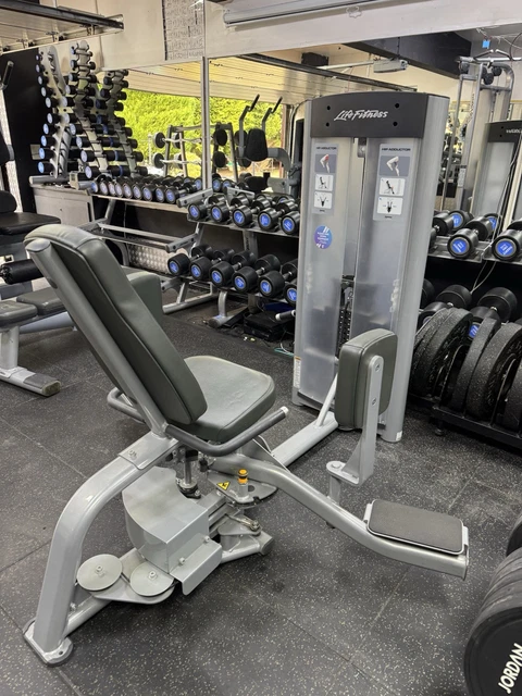 LIFE FITNESS OPTIMA Dual Hip Abductor Adductor Machine Hammer Strength ...