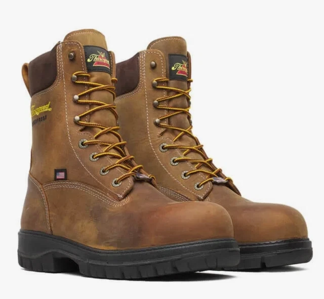 THOROGOOD GENESIS 8& Full Leather Safety Toe Waterproof Insulated Work ...