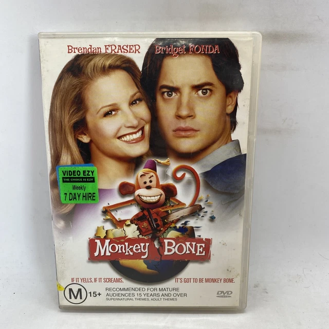 MONKEY BONE DVD Rare Brendan Fraser Bridget Fonda Free Postage AU ...