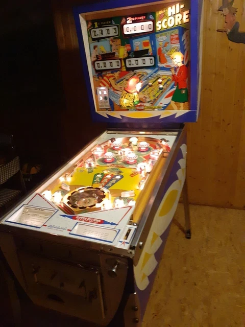 FLIPPER GOTTLIEB HI-SCORE de 1967 avec problèmes de démarrage pour ...
