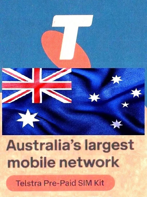 NEW, AUSTRALIAN, TELSTRA, Trio SIM CARD starter kit. For using in ...