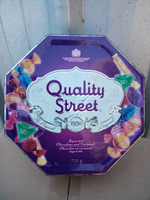 NESTLE - QUALITY Street - Chocolate & Toffee - Octagonal Tin x1 EUR 7 ...
