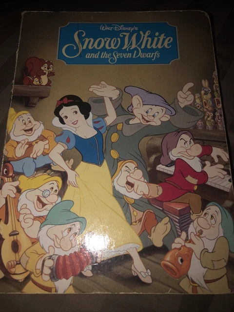 WALT DISNEY SNOW White And The Seven Dwarfs Lisa Findlay 2001 Cardboard ...