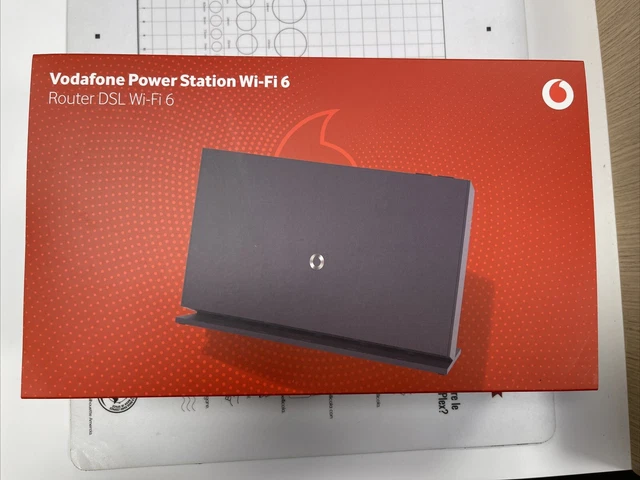 MODEM VODAFONE WI-FI 6 Power Station Revolution SHG3060 Adsl Fibra ...