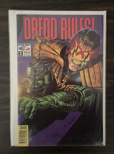 DREDD RULES #3 Fleetway Comics Read Desc. £3.93 - PicClick UK