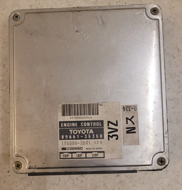 90 TOYOTA 4RUNNER V6 4X4 Truck Ecm Ecu Pcm Module Computer 3.0 3Vze 89661-35441 $176.34 ...