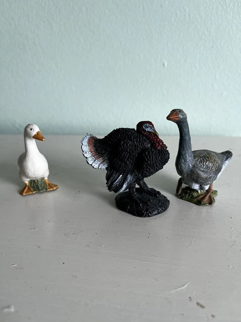 SCHLEICH PAPO CHICKENS Turkey Ducks $38.00 - PicClick CA